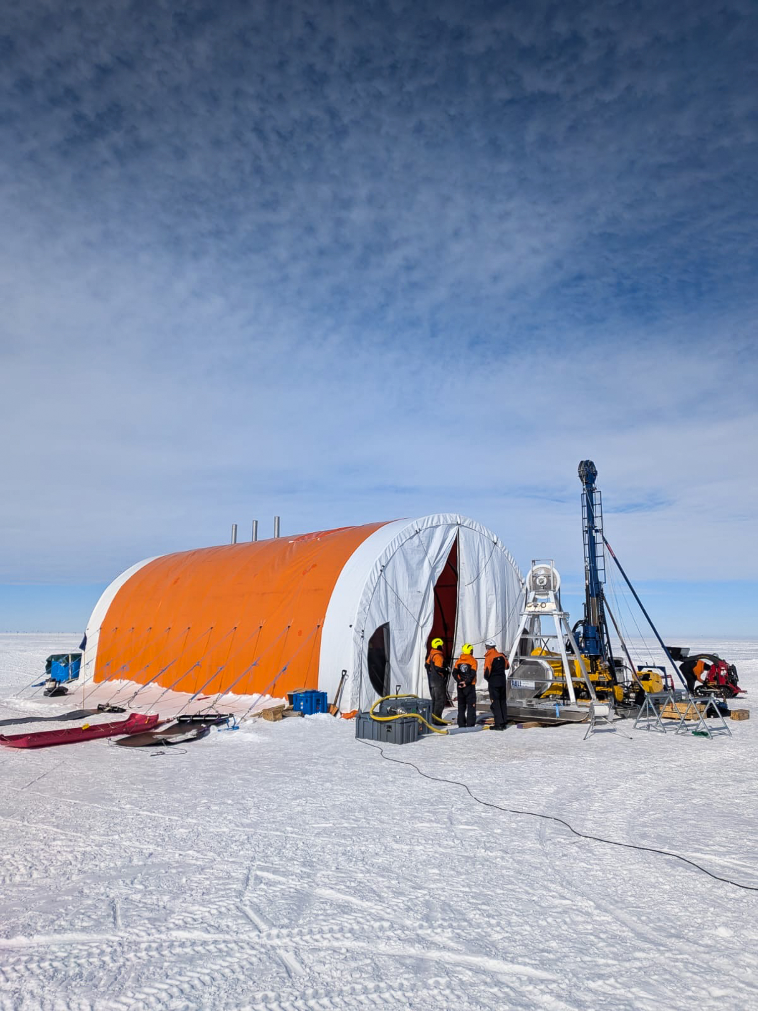 SWAIS2C - Hot water drilling gets underway!